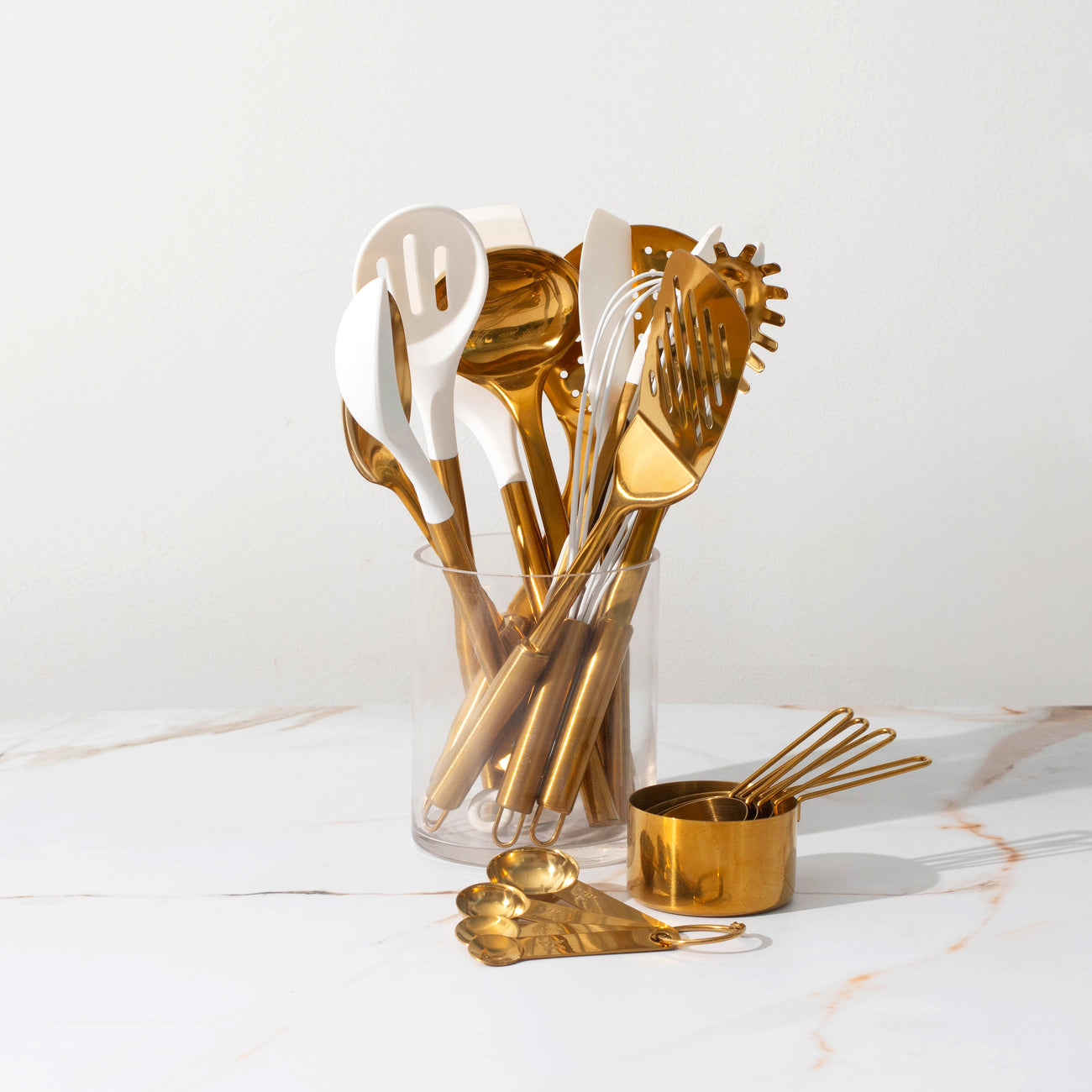 Gold Complete Kitchen Utensils Set
