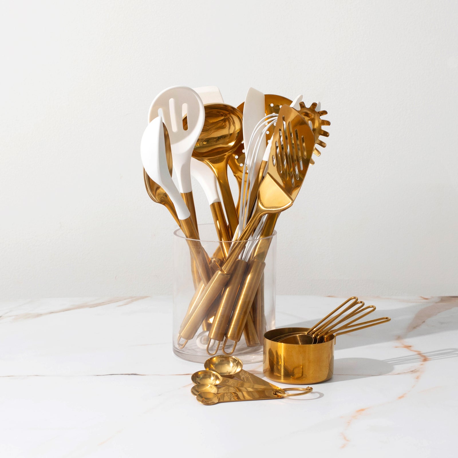 Gold Complete Kitchen Utensils Set